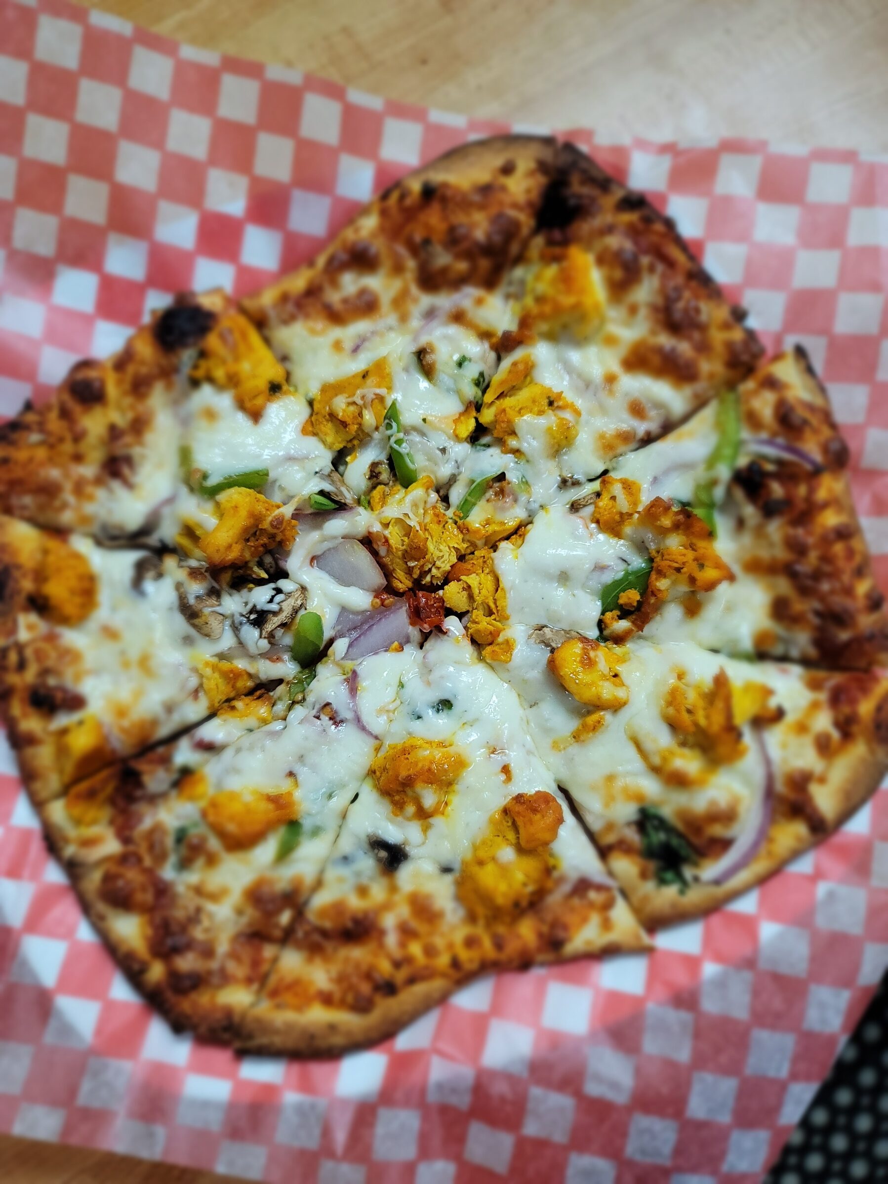 Butter Chicken Pizza - Canadian Pizza Plus